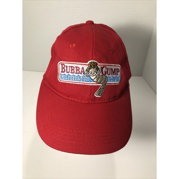 Bubba Gump | Accessories | Bubba Gump Shrimp Co Hat Adult Red Snap Back ...